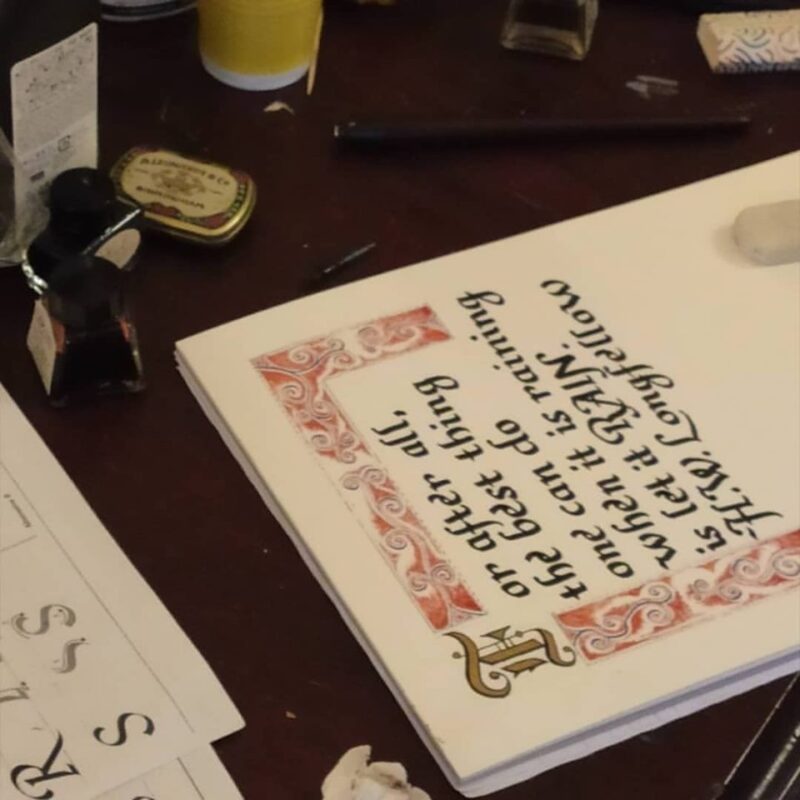 Calligraphy Course Malta - Explore the Art of Writing and Lettering / AK